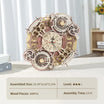 Robotime ROKR Zodiac Wall Clock 3D Wooden Puzzle Model Assembly Toys G ...